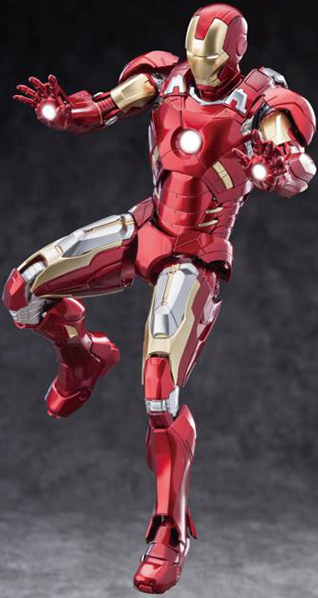 Iron Man Mark VII 1/9 Scale Model Kit | The Avengers | E-Model