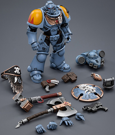 Space Wolves Claw Pack Sigyrr Stoneshield 1/18 Scale | Warhammer 40K ...