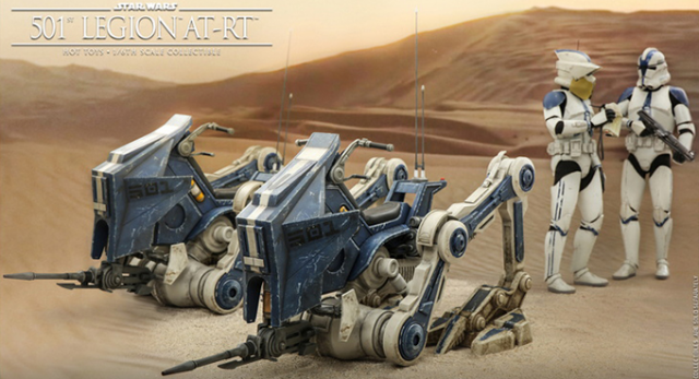 ARF Trooper and 501st Legion AT-RT 1/6th Scale Collectible Set | Hot ...
