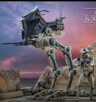 ARF Trooper and 501st Legion AT-RT 1/6th Scale Collectible Set | Hot ...