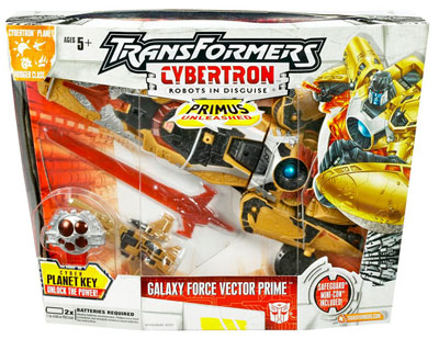 Galaxy Force Vector Prime with Safeguard Voyager Class | Transformers ...