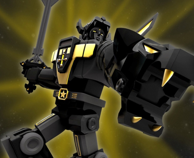 Voltron Galaxy Black 7-Inch Scale | Voltron: Defender of the Universe ...