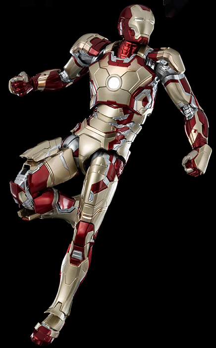 Iron Man Mark 42 DLX Collectible Figure| Threezero Avengers: Infinity ...
