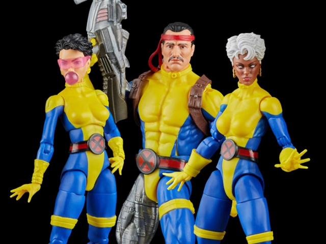 Forge, Storm, and Jubilee 6-inch Scale Three-Pack | The Uncanny X-Men ...