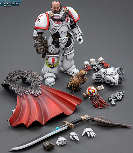 White Scars Captain Kor'sarro Khan | JoyToy Warhammer 40K Figure | Toygeek