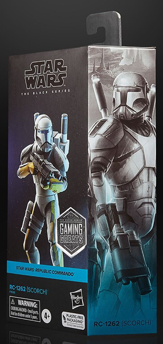 RC-1262 Scorch 6-Inch Scale | Star Wars: Republic Commando | Star Wars ...