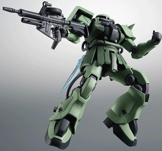 MS-06F-2 Zaku II F-2 Type A.N.I.M.E. Version Robot Spirits | Mobile Suit Gundam 0083: Stardust ...
