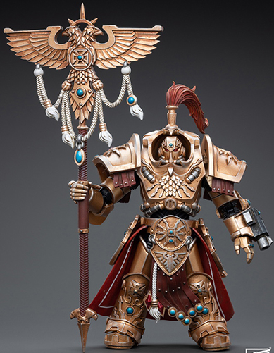Adeptus Custodes Vexilus Praetor in Allarus Terminator Armour Phelam ...