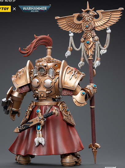 Adeptus Custodes Vexilus Praetor in Allarus Terminator Armour Phelam ...