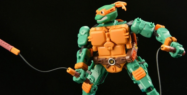 MB-19 Michelangelo | Teenage Mutant Ninja Turtles | 52 Toys MegaBOX
