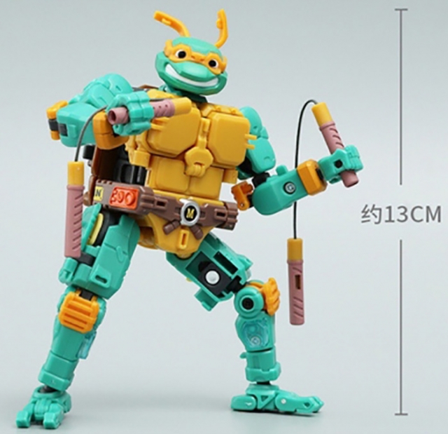 MB-19 Michelangelo | Teenage Mutant Ninja Turtles | 52 Toys MegaBOX