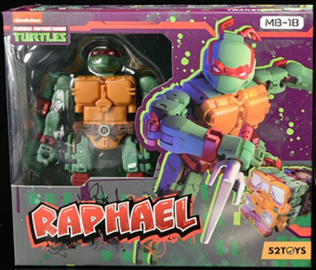 MB-18 Raphael | Teenage Mutant Ninja Turtles | 52 Toys MegaBOX