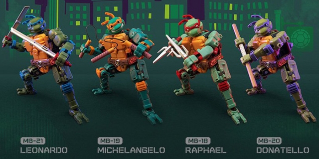 MB-21 Leonardo | Teenage Mutant Ninja Turtles | 52 Toys MegaBOX