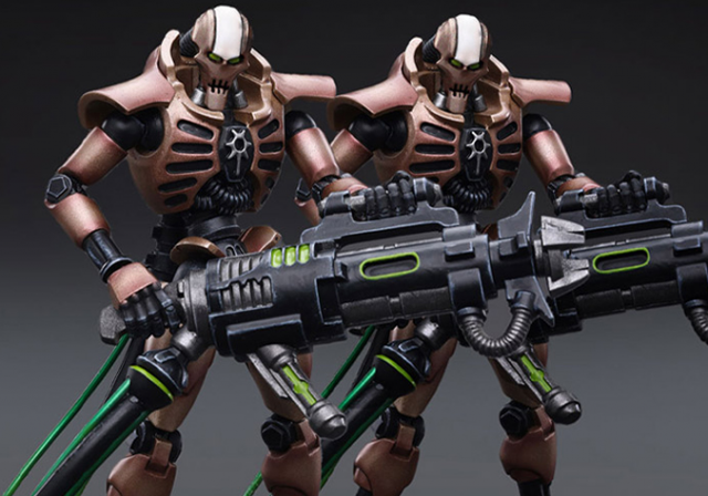 Necrons Szarekhan Dynasty Immortal with Tesla Carbine Set of 2 | JoyToy ...
