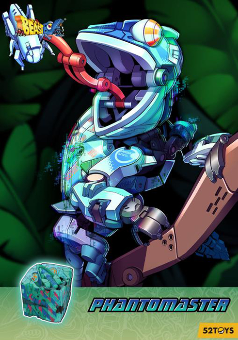 BB-47 Phantomaster | 52Toys BeastBox Series Figure | Toygeek