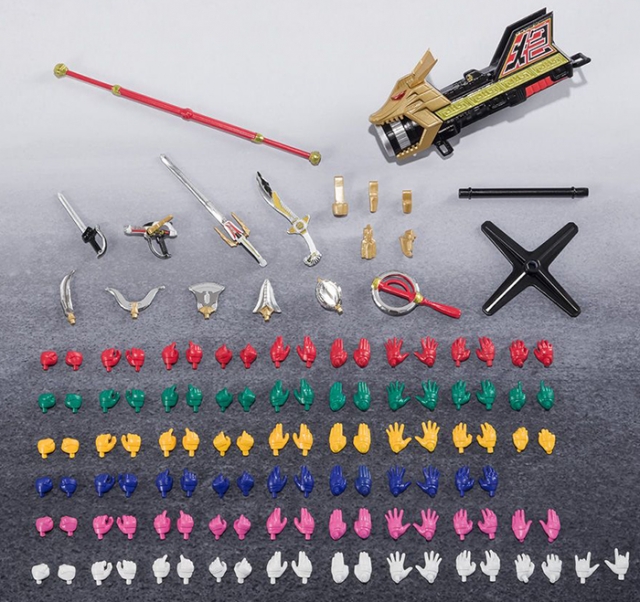 Gosei Sentai Dairanger Boxed Set of 6 Shodo Super | Bandai Spirits