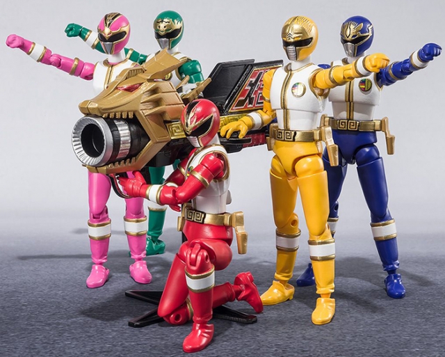 Gosei Sentai Dairanger Boxed Set of 6 Shodo Super | Bandai Spirits