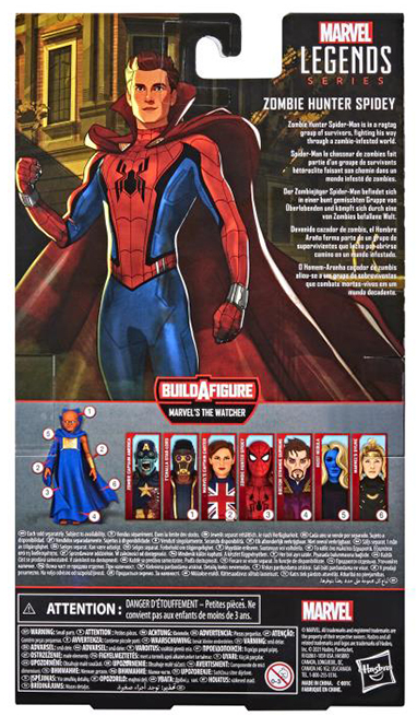 Hunter Spidey Marvel's The Watcher BAF | What If...? | Marvel Legends