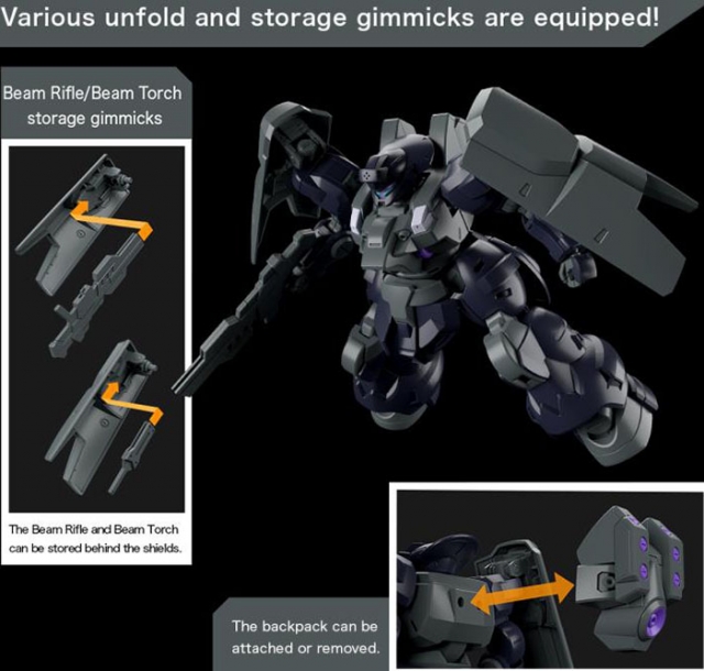 Dilanza Sol 1/144 Scale High Grade Model Kit | Mobile Suit Gundam: The ...