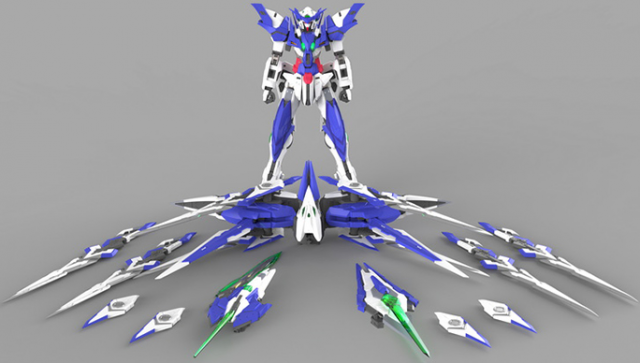 Gundam Amazing Exia 1/100 Scale Model Kit | Gundam | Rabbit Model