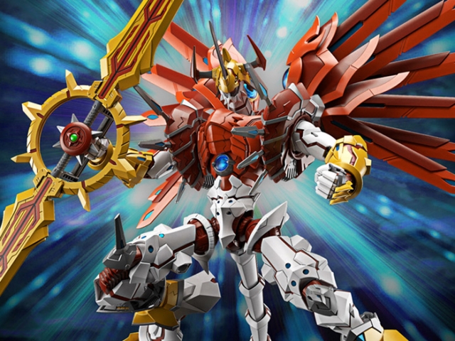 ShineGreymon Model Kit Figure-rise Standard Amplified | Digimon ...