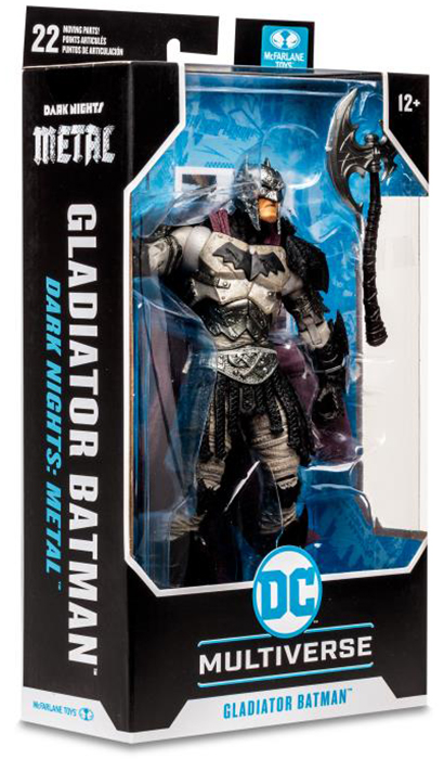 Gladiator Batman 7-inch Scale Dark Nights: Death Metal | DC Multiverse ...