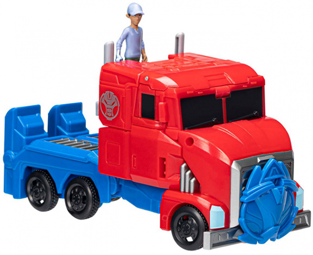 Optimus Prime and Robby Malto | EarthSpark Transformers Figure | Toygeek