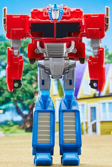 Spin Changer Optimus Prime and Robby Malto | Transformers: EarthSpark