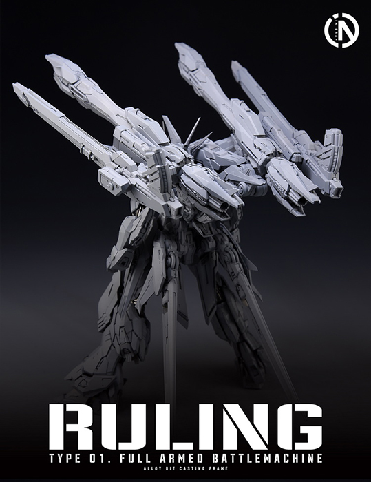 Type 01 Full Armed Battlemachine Ruling Model Kit | IN ERA+