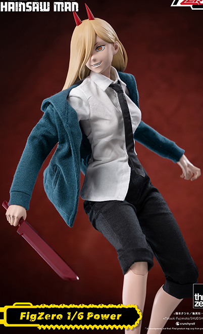 Power 1/6 Scale FigZero | Chainsaw Man | threezero