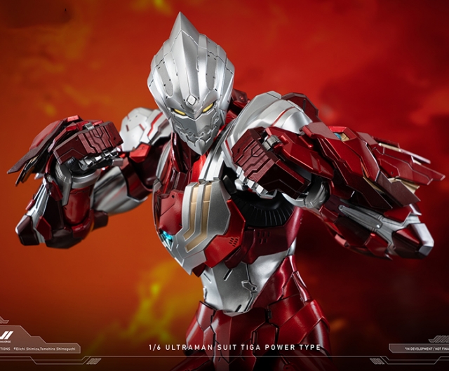 Ultraman Suit Tiga Power Type 1/6 Scale FigZero | Ultraman | threezero