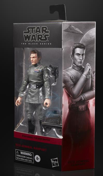 Vice Admiral Rampart 6-Inch Scale | Star Wars: The Bad Batch | Star ...