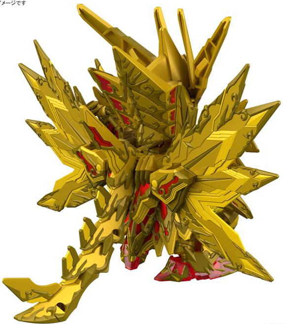 Superior Strike Freedom Dragon Model Kit SDW Heroes | SD Gundam World ...