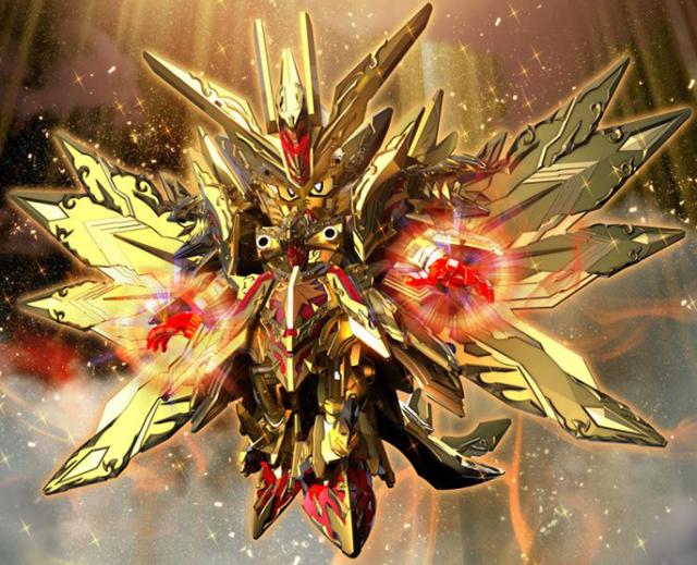 Superior Strike Freedom Dragon Model Kit SDW Heroes | SD Gundam World ...