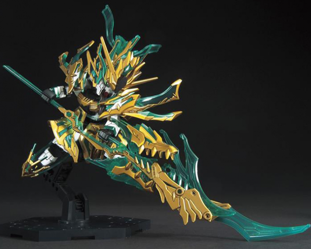 34 Guan Yu Yun Chang Nu Gundam Wu Sheng Model Kit | SD Sangoku Soketsuden | Bandai Spirits