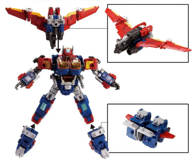 DA-97 Grand Dion and Dia-Guardian Expansion Set | Diaclone Reboot ...