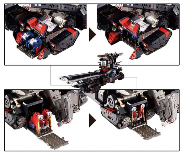 DA-97 Grand Dion and Dia-Guardian Expansion Set | Diaclone Reboot