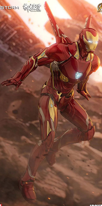 Iron Man Mark 50 Deluxe Edition 1/9 Scale Model Kit | Avengers ...