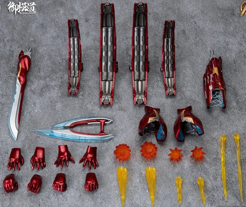 Iron Man Mark 50 Deluxe Edition 1/9 Scale Model Kit | Avengers ...