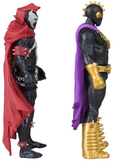 Spawn and Anti-Spawn 3-inch Scale Two-Pack with Comic Book | Page ...