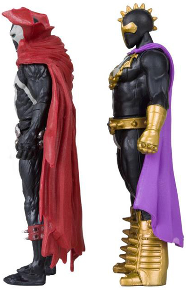Spawn and Anti-Spawn 3-inch Scale Two-Pack with Comic Book | Page ...