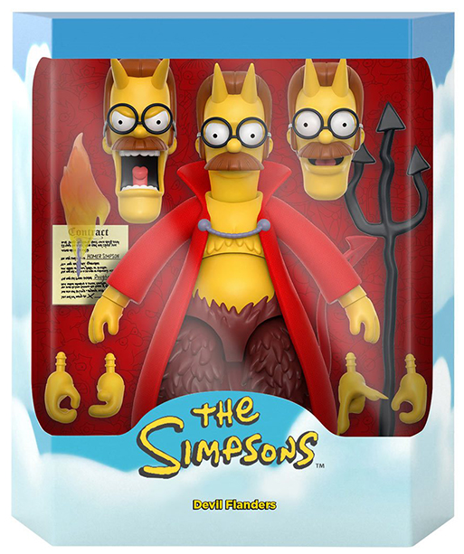 Devil Flanders 7-inch Scale | The Simpsons Ultimates | Super7