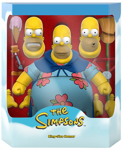 King-Size Homer 7-inch Scale | The Simpsons Ultimates | Super7