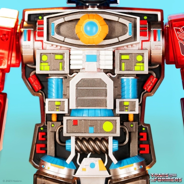 Optimus Prime Clear Red and Blue Version Super Cyborg | Transformers ...