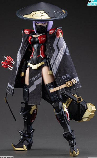 JW-059 Jin Yiwei Eye Of Death 1/12 Scale Model Kit | A.T.K. Girl | E-Model
