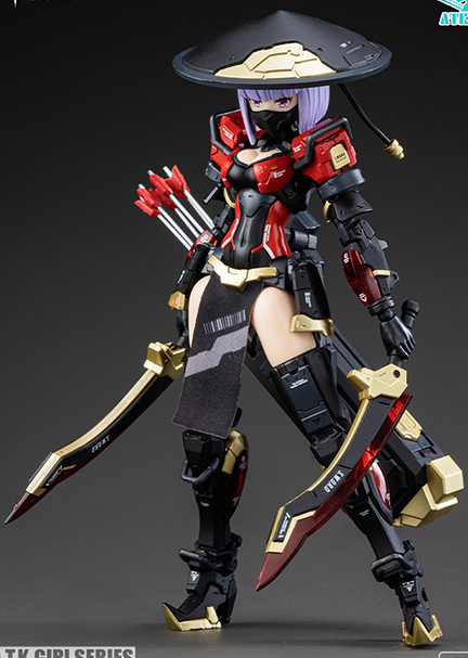JW-059 Jin Yiwei Eye Of Death 1/12 Scale Model Kit | A.T.K. Girl | E-Model