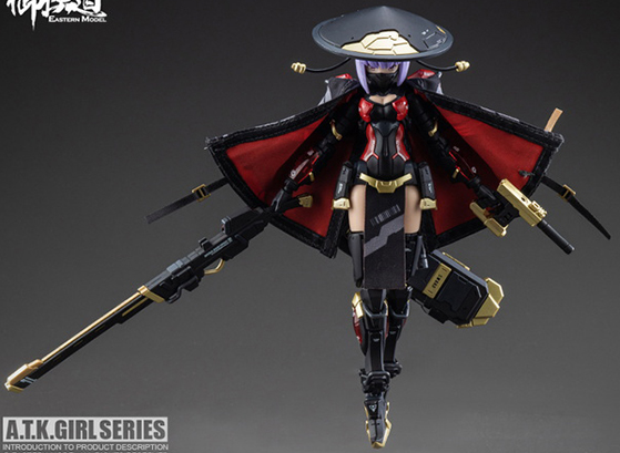 JW-059 Jin Yiwei Eye Of Death 1/12 Scale Model Kit | A.T.K. Girl | E-Model