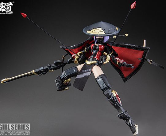 JW-059 Jin Yiwei Eye Of Death 1/12 Scale Model Kit | A.T.K. Girl | E-Model