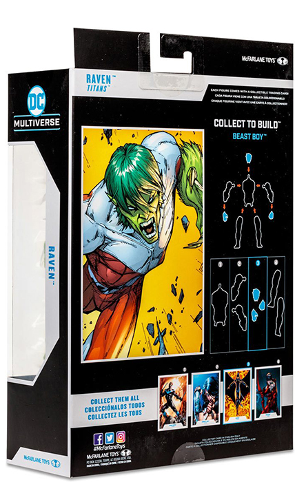 Raven 7-inch Scale Teen Titans | DC Multiverse | McFarlane Toys