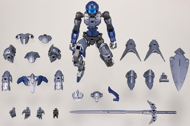 EXM-A9K Spinatio Knight Type 1/144 Scale Model Kit | 30 Minutes ...
